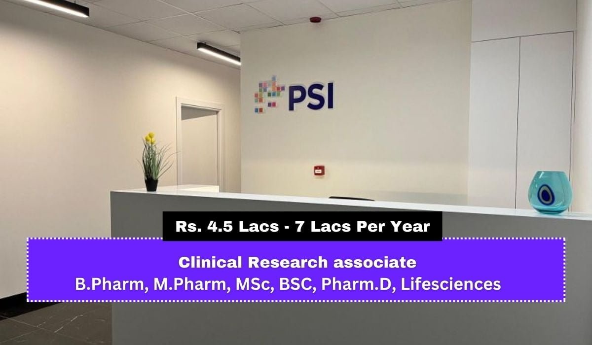 PSI CRO AG Hiring CRA PSI CRO AG Hiring CRA
