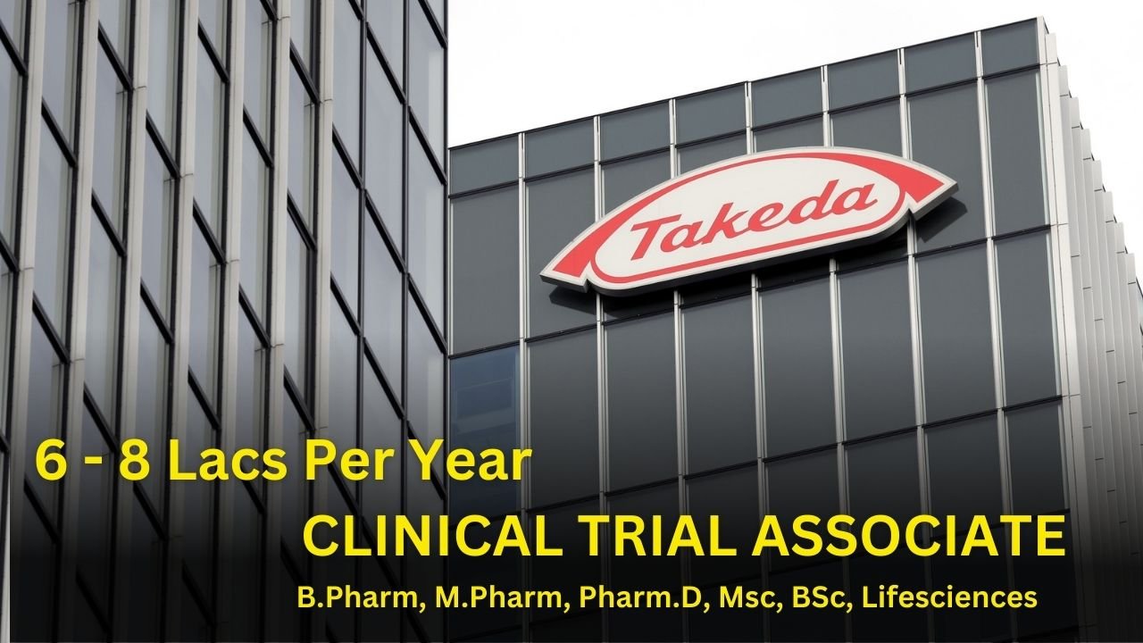 Takeda Hiring Clinical Trials Associate
