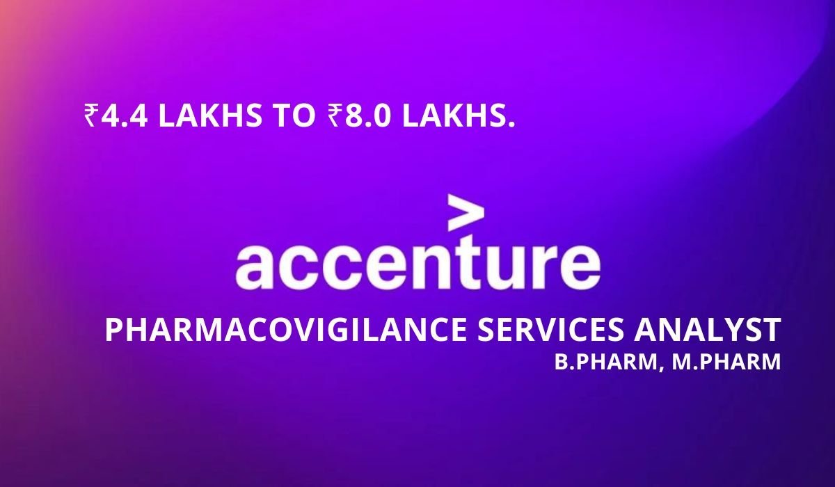 Accenture Hiring Pharmacovigilance Services Analyst
