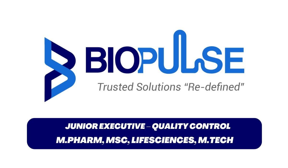 Biopulse Hiring in Quality Control