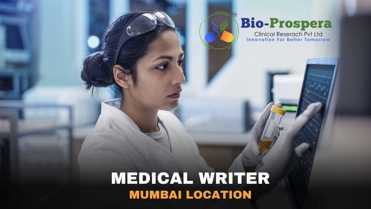 Bio Prospera Clinical Research Hiring Medical Writer