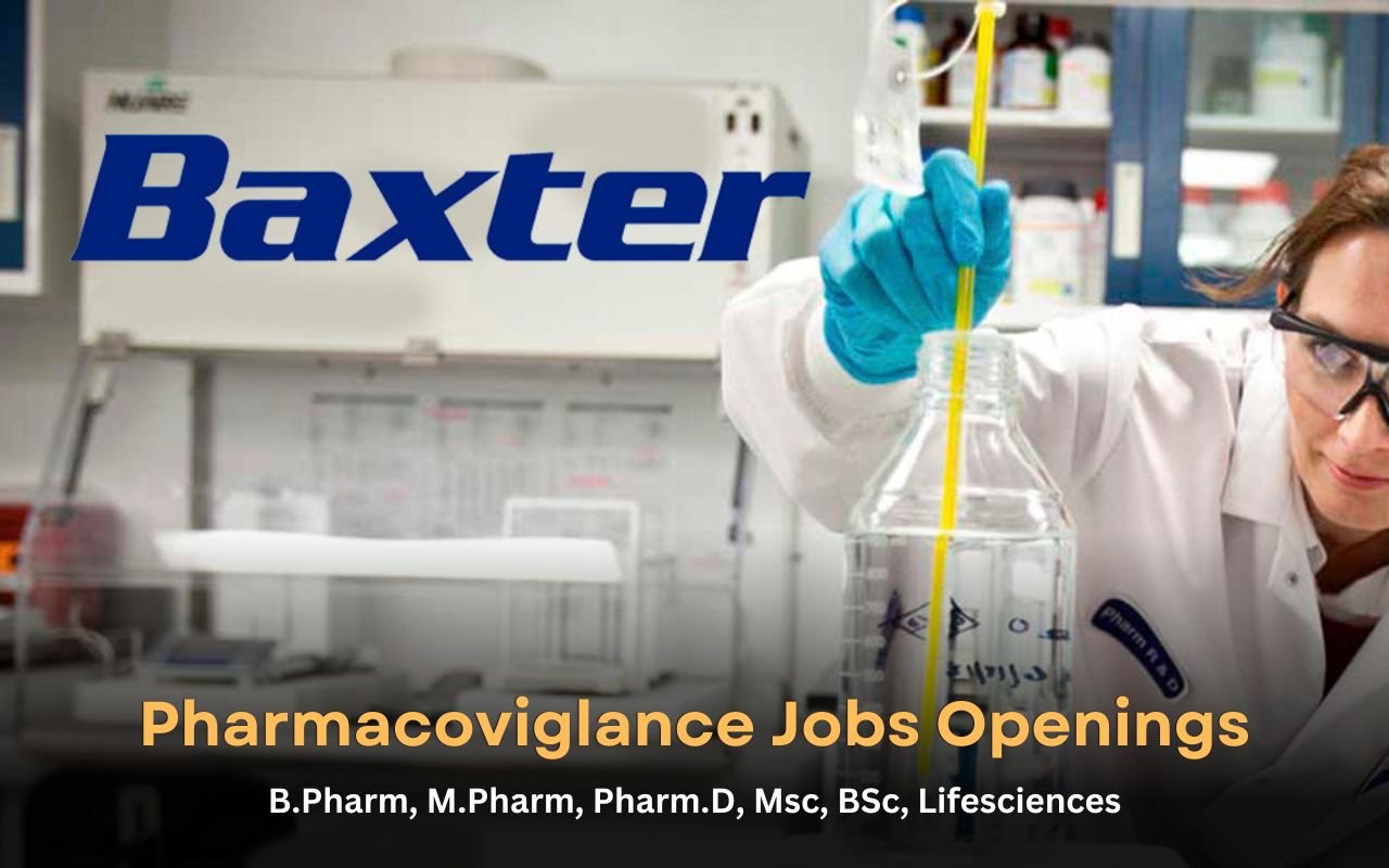 Pharmacovigilance vancancy in Baxter Pharma