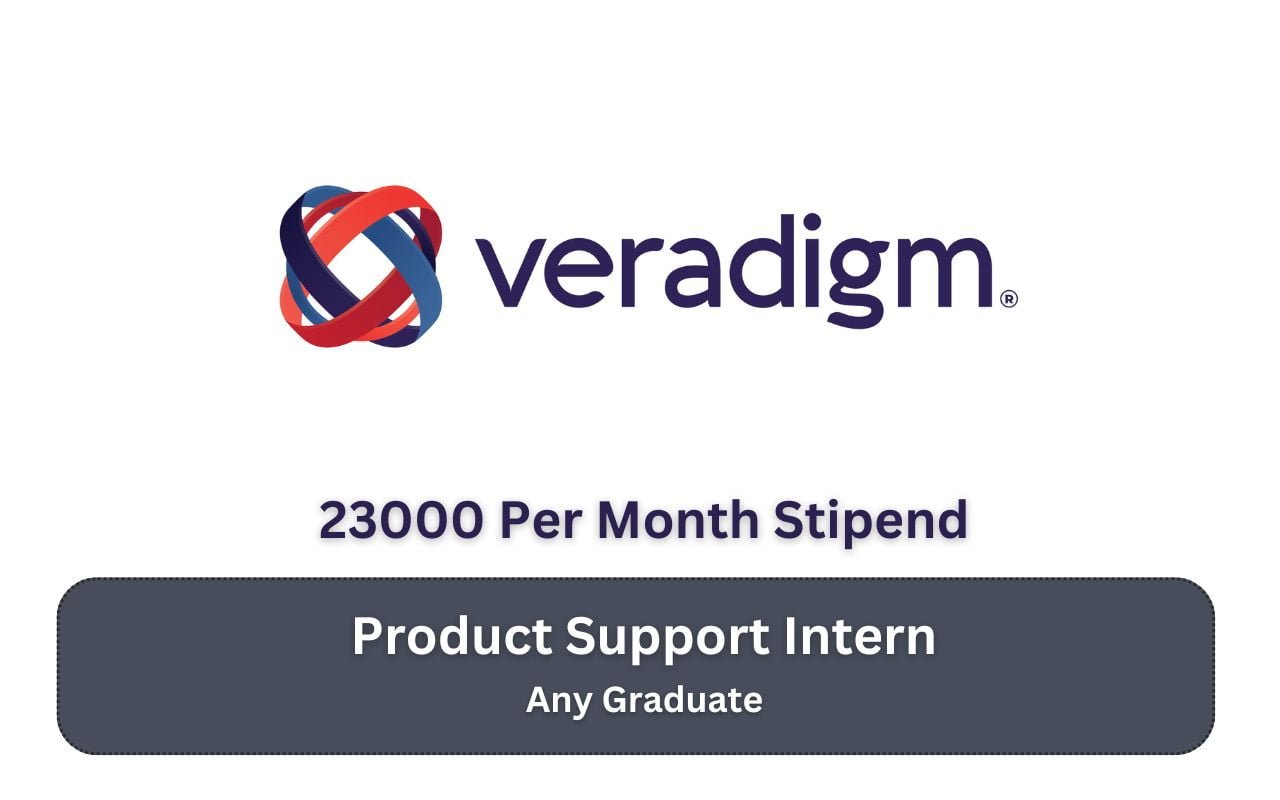 [23 K Per Month] Product Support Intern at Veradigm At Pune