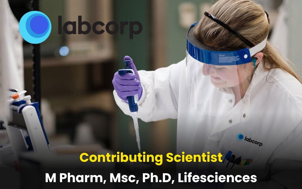 Labcorp Hiring Contributing Scientist