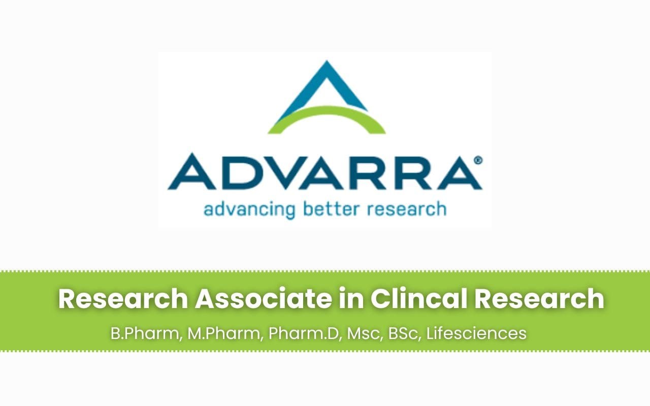 Advarra Hiring Research Associate Advarra Hiring Research Associate