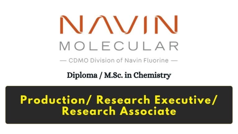 Navin Molecular Hiring for Production/ Research Executive/ Research ...