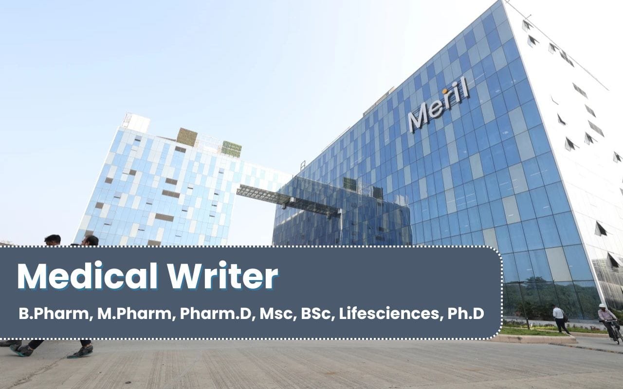 Medical Writer Job Opportunity at Meril