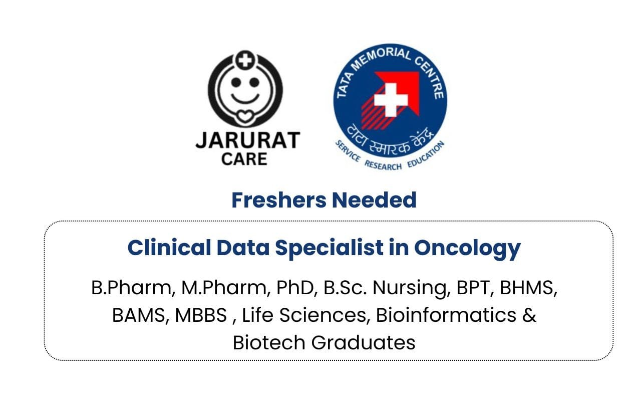 Freshers Hiring As Clinical Data Specialist in Oncology