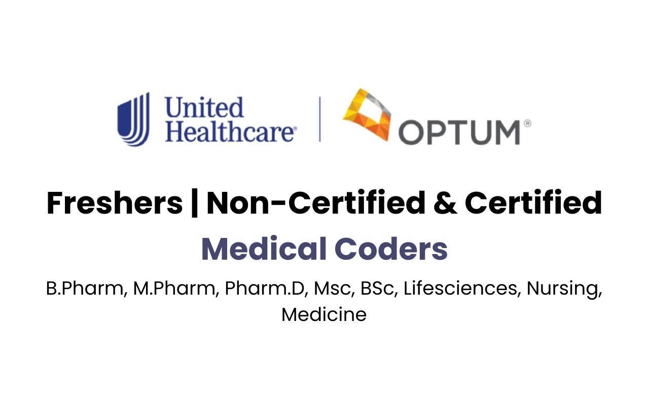 Optum Hiring Freshers for Medical Coding | Non Certified (Maharashtra)