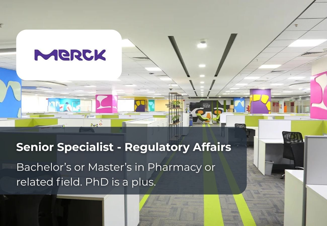 Regulatory Affairs Job Opening at Merck