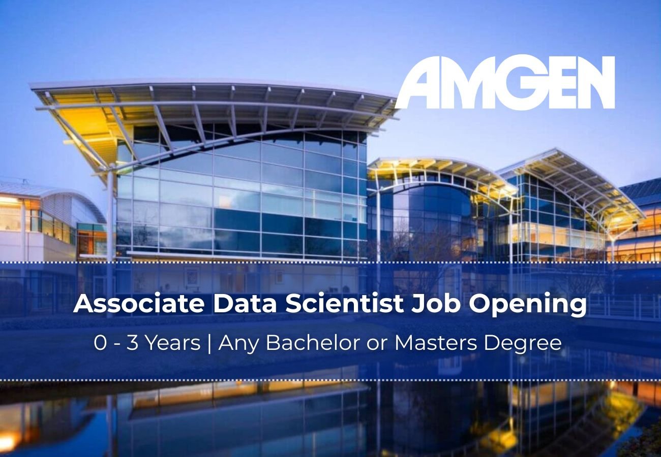 Associate Data Scientist Job Opening at Amgen