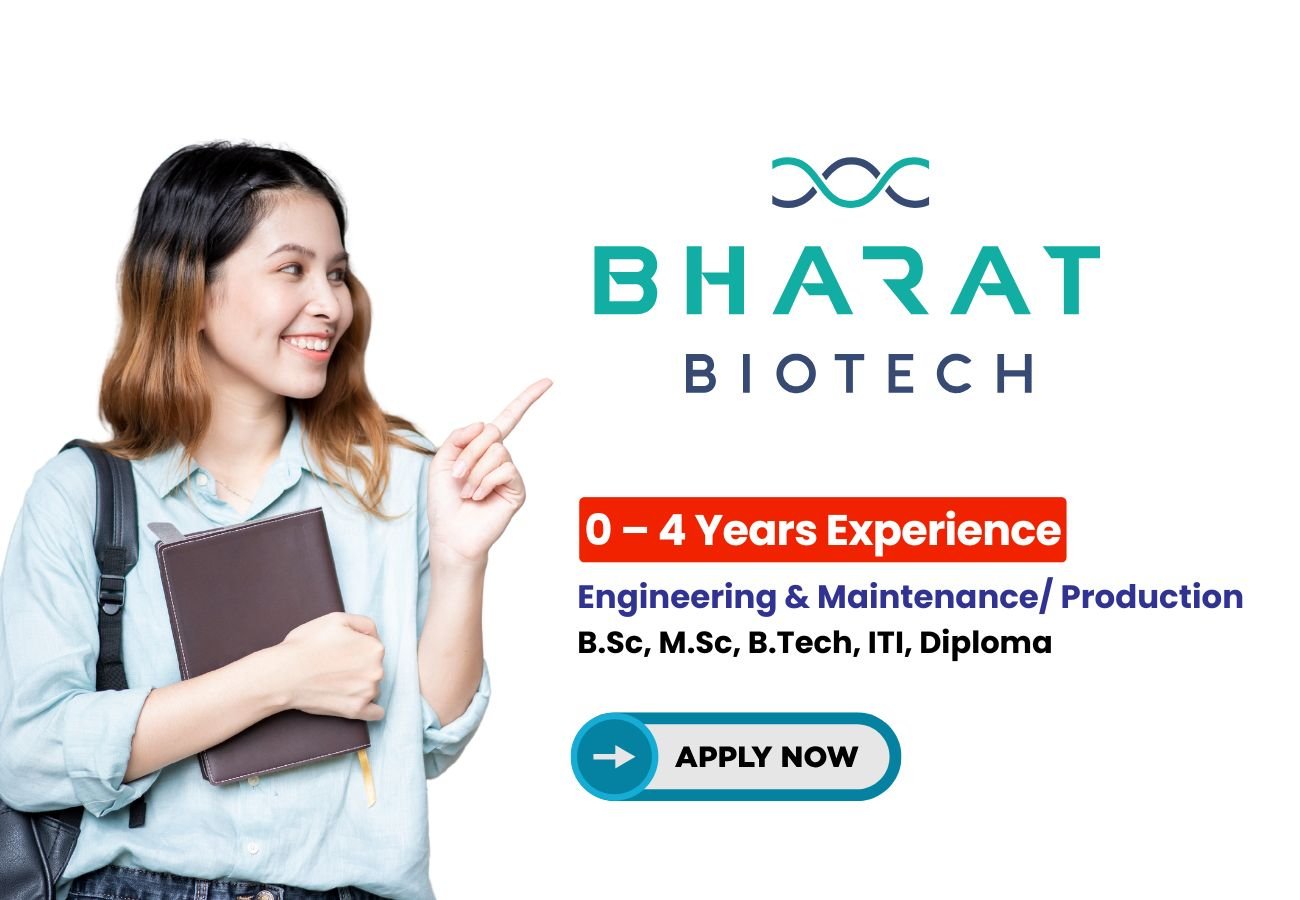 Bharat Biotech Hiring Freshers & Experienced for Engineering ...