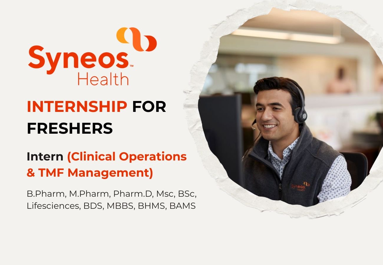Syneos Health Internship – TMF Management & Clinical Operations