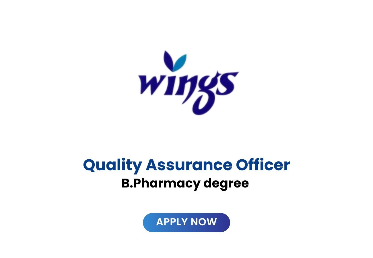 Quality Assurance Officer Jobs at Wings Biotech – Apply Now for Pharma ...