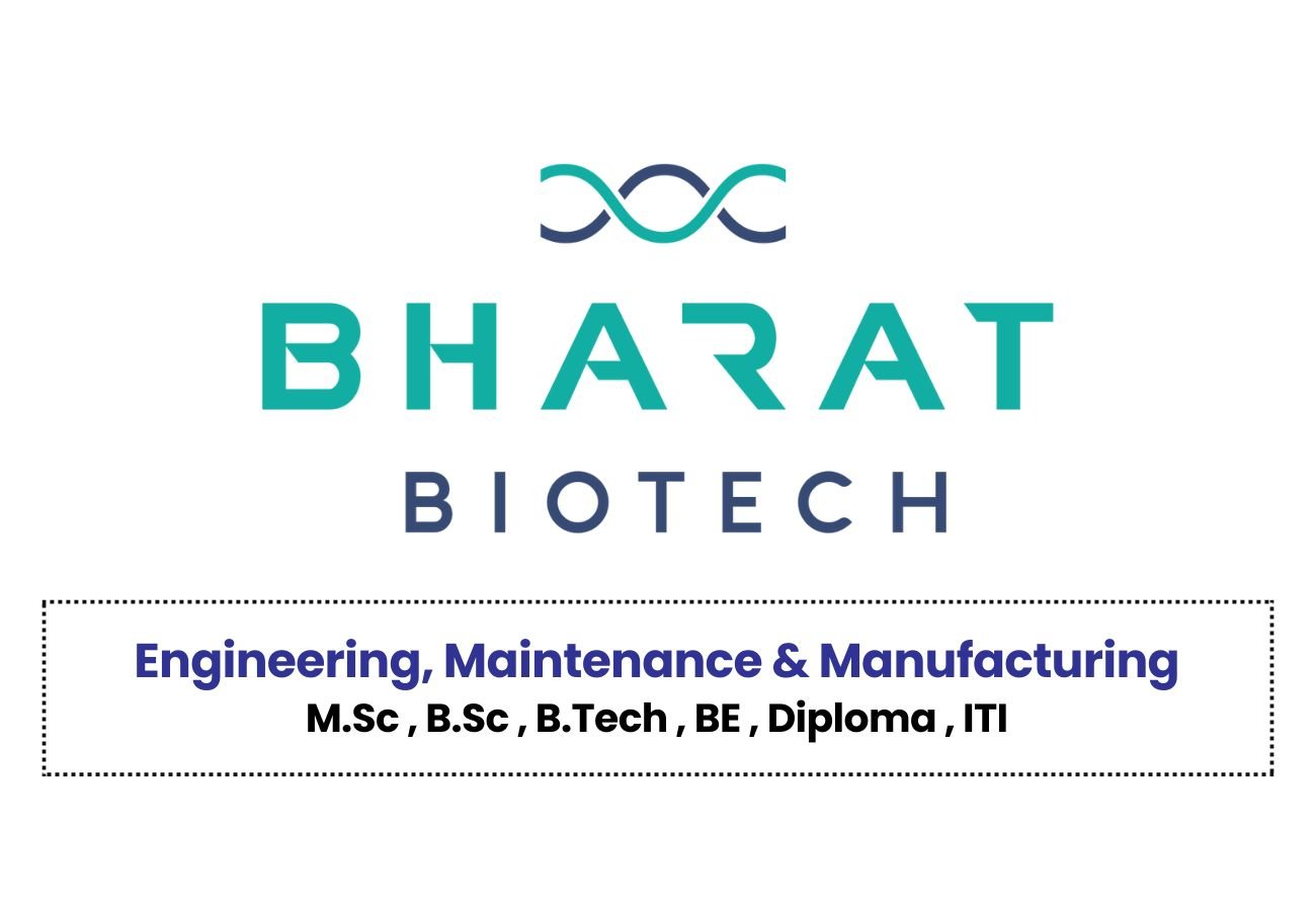 Bharat Biotech (Chiron Behring) Hiring Freshers & Experienced for ...