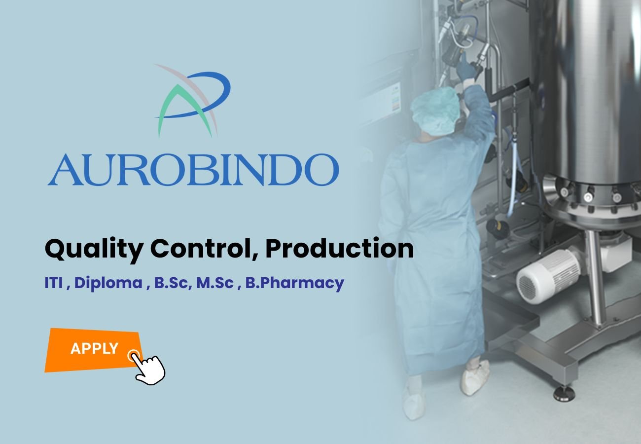 Walk-In Interviews at Aurobindo Pharma Ltd - Quality Control ...