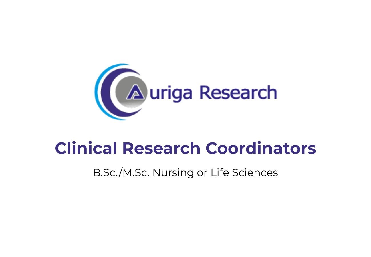 Clinical Research Coordinator (CRC) Job Opening at Auriga Research
