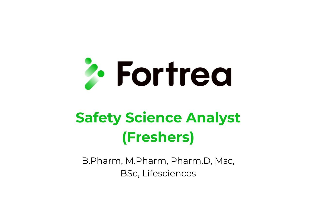 Freshers Safety Science Analyst Job in Pune – Apply Now at Fortrea