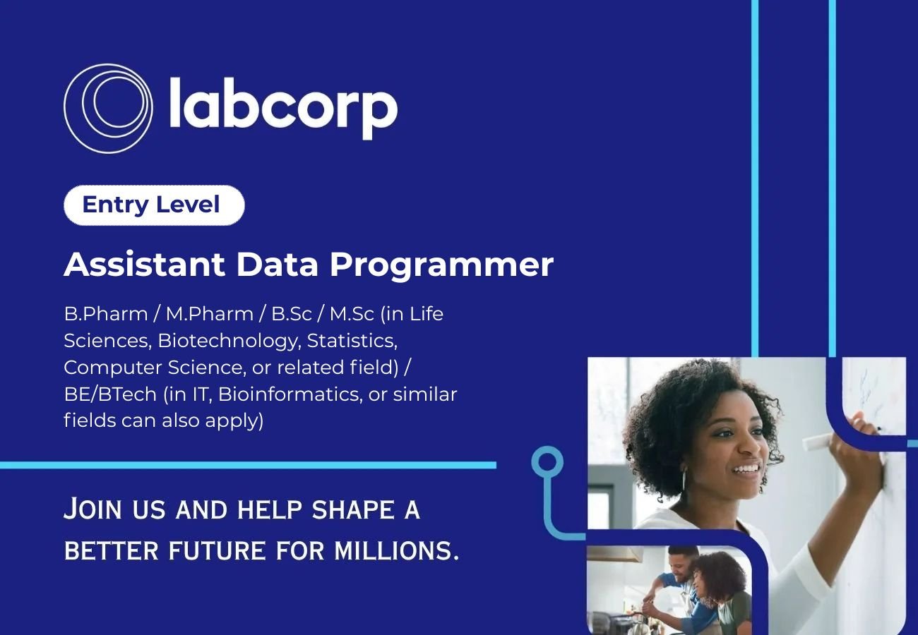 Assistant Data Programmer Job in Bangalore – Labcorp Hiring Now!