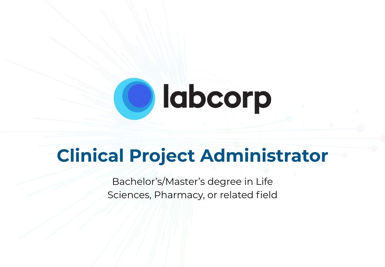 Apply Now: Clinical Project Administrator Role at Labcorp