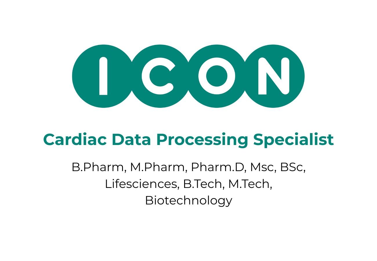 Cardiac Data Processing Specialist Jobs at ICON