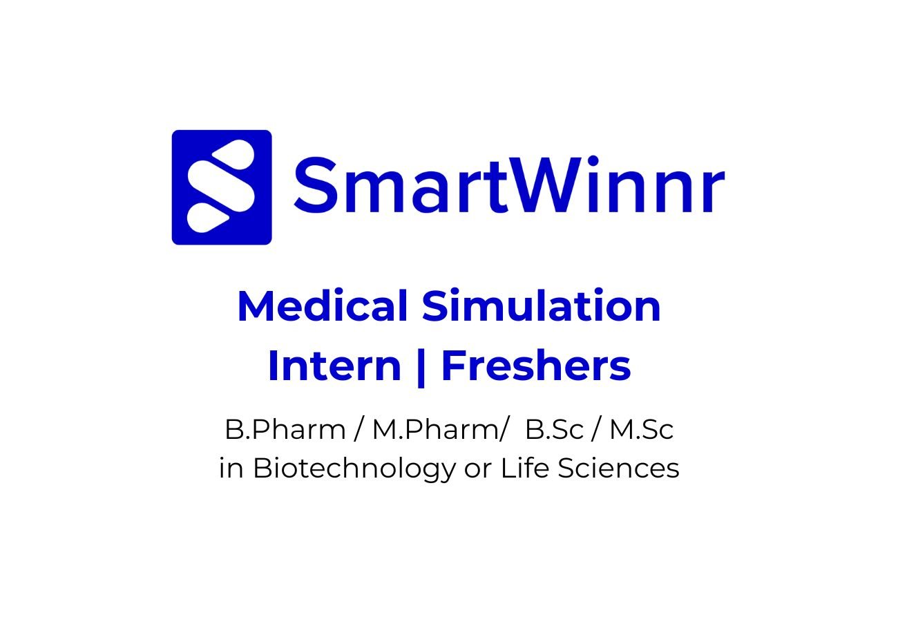 Medical Simulation Intern Vacancy at SmartWinnr