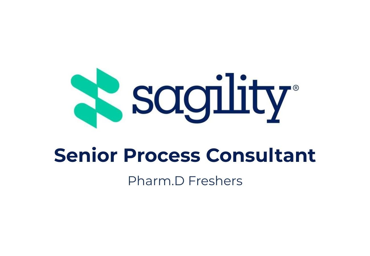 Process Consultant Jobs in Sagility Hiring Pharm D Freshers