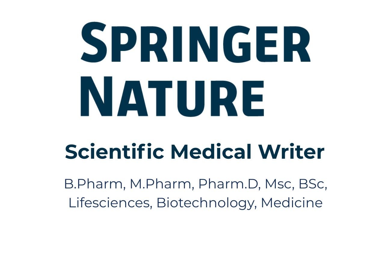 Scientific Medical Writer Job in Pune | Springer Nature