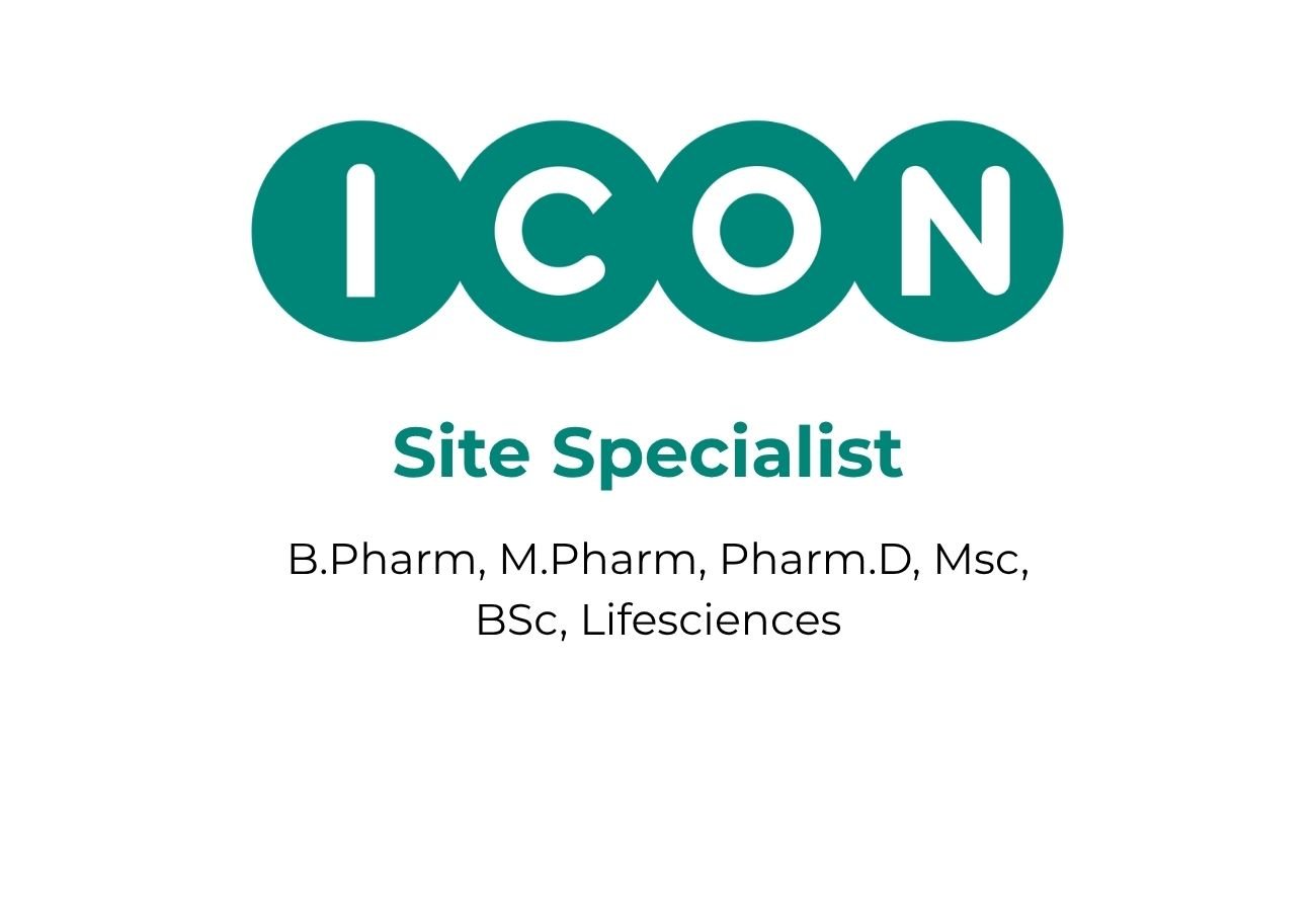 ICON Site Specialist Job India | Clinical Research