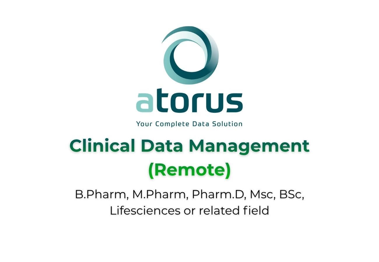 Clinical Data Management Job at Atorus Research (Remote)