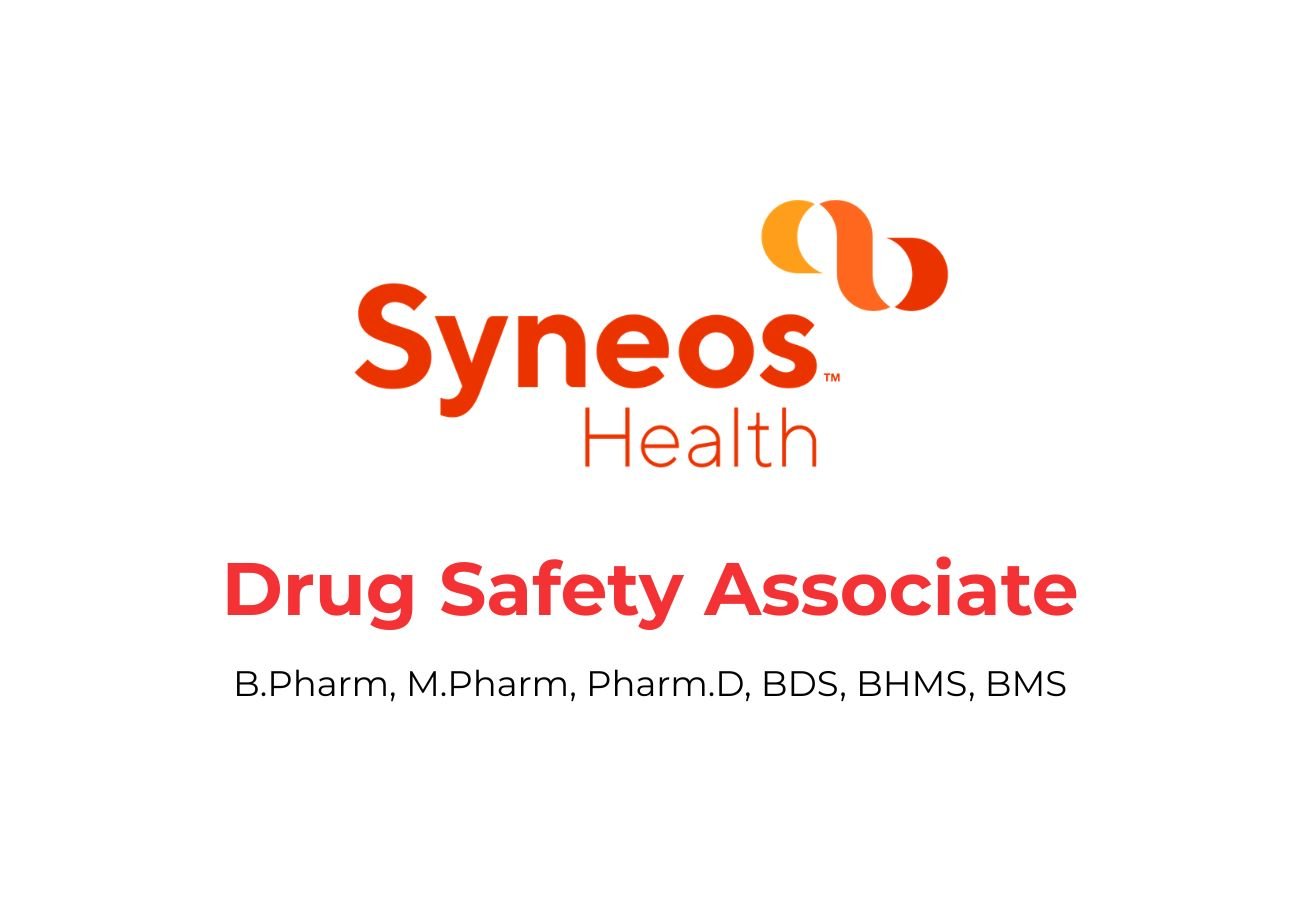 Drug Safety Associate Jobs at Syneos Health