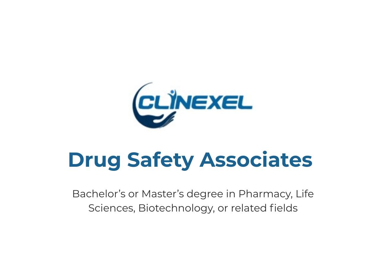 Clinexel Hiring Drug Safety Associate