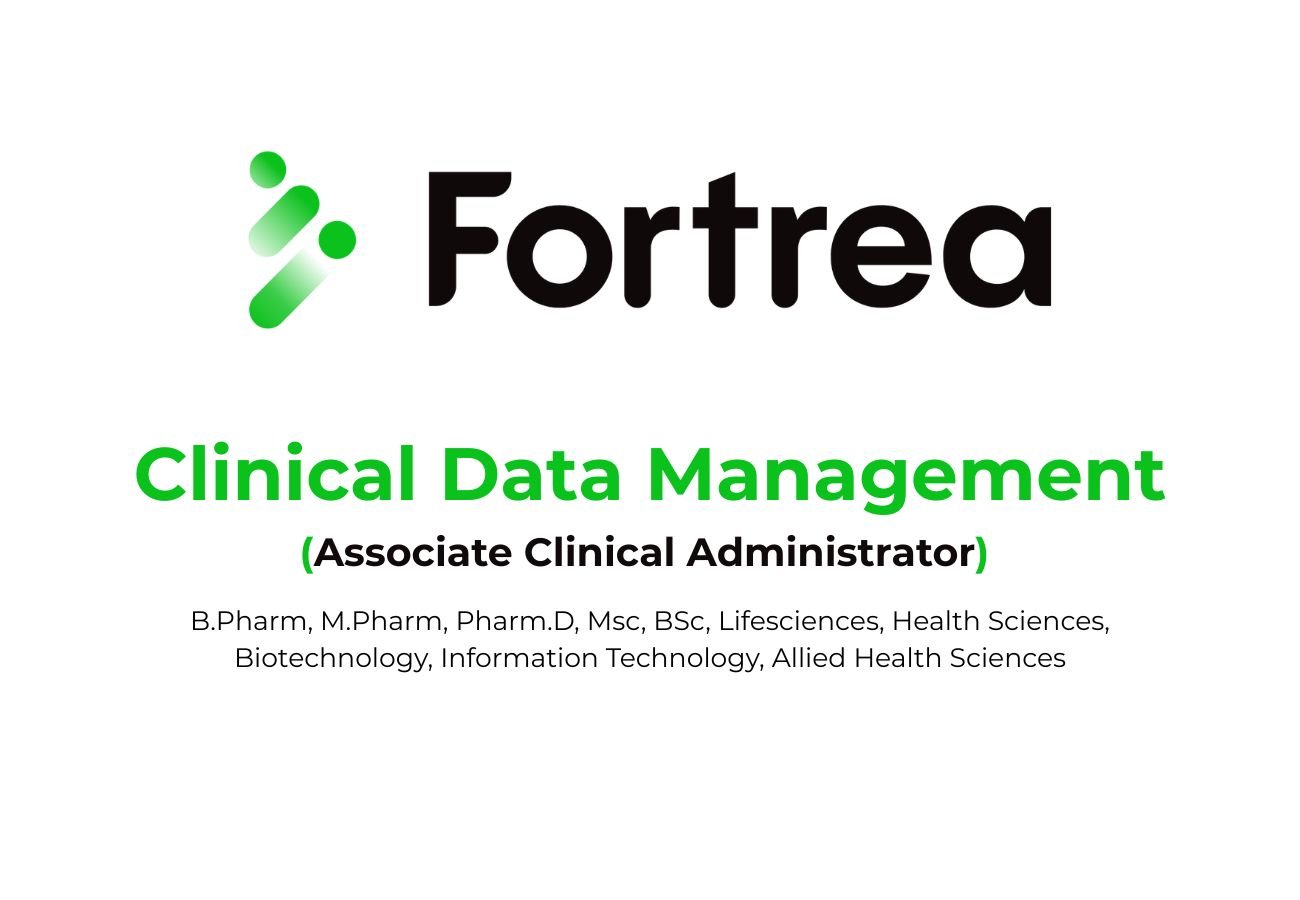 Fortrea Hiring Associate Clinical Administrator | CDM