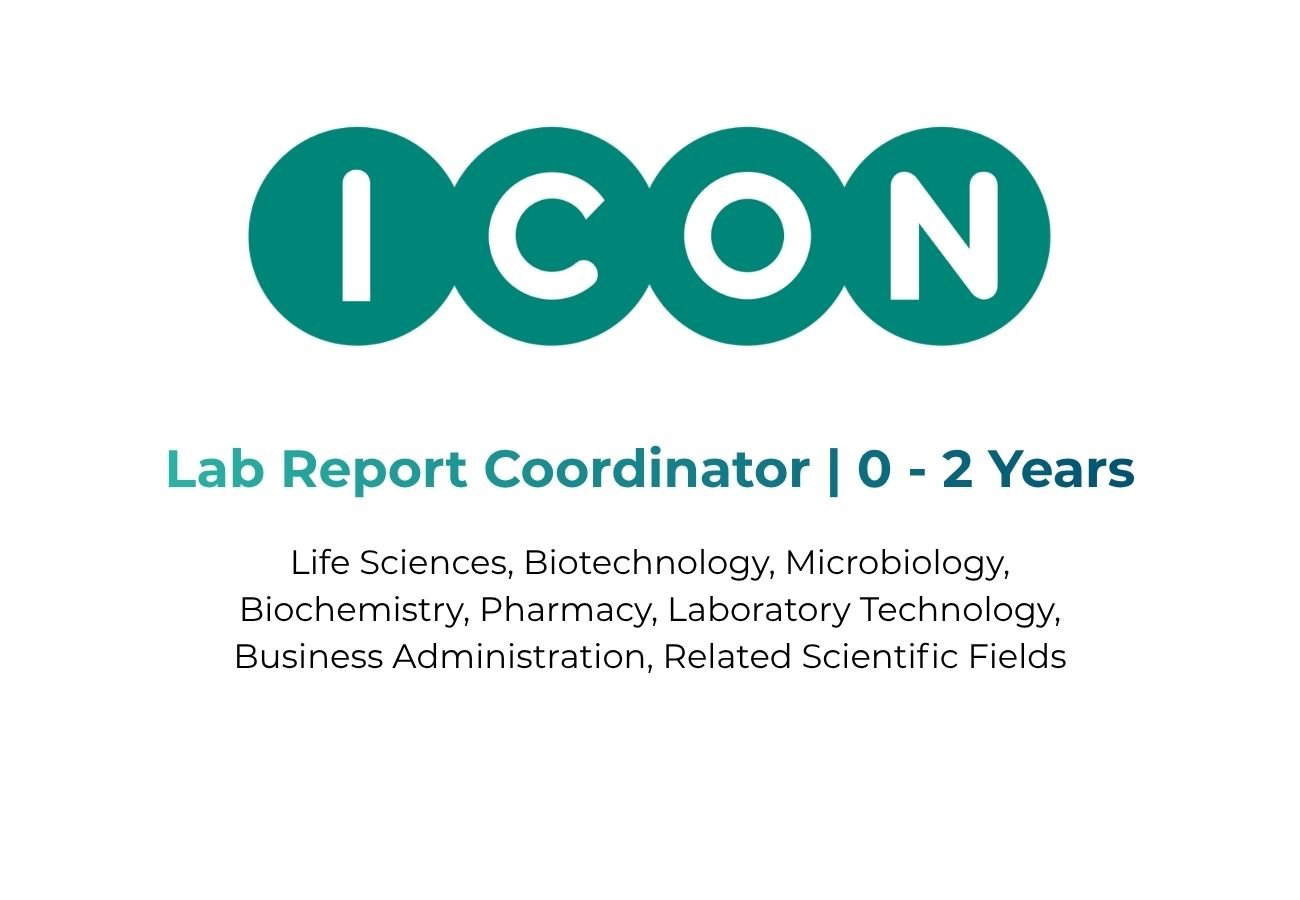 ICON Hiring Lab Report Coordinator I Freshers