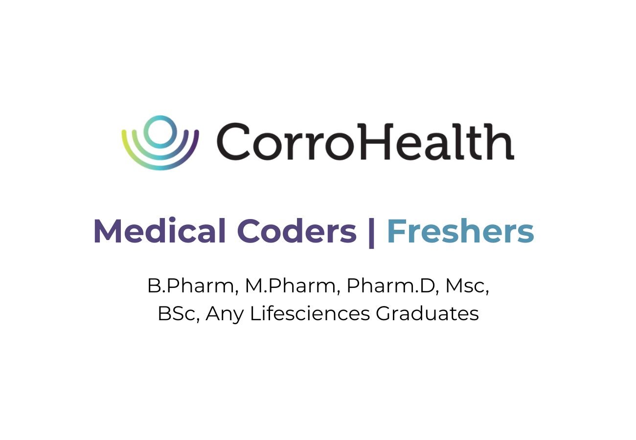 CorroHealth Hiring Freshers for Trainee Medical Coding
