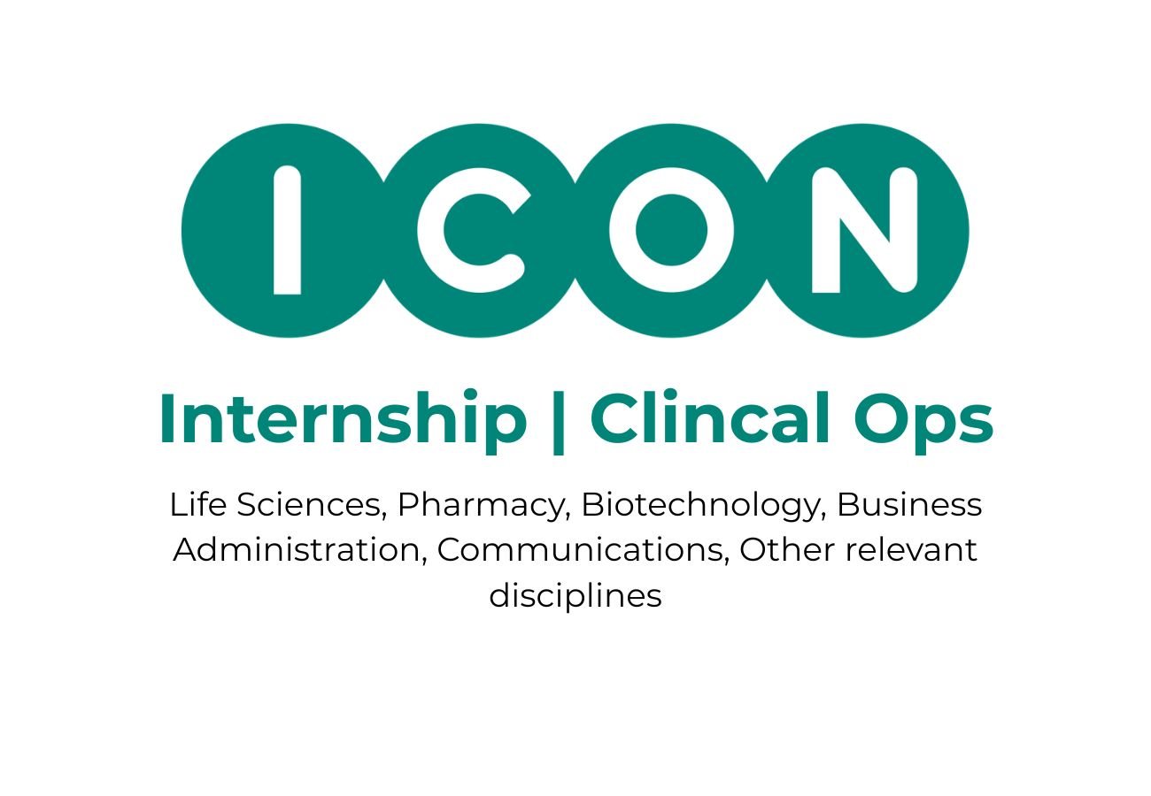 ICON Hiring for Interns | Clinical Ops
